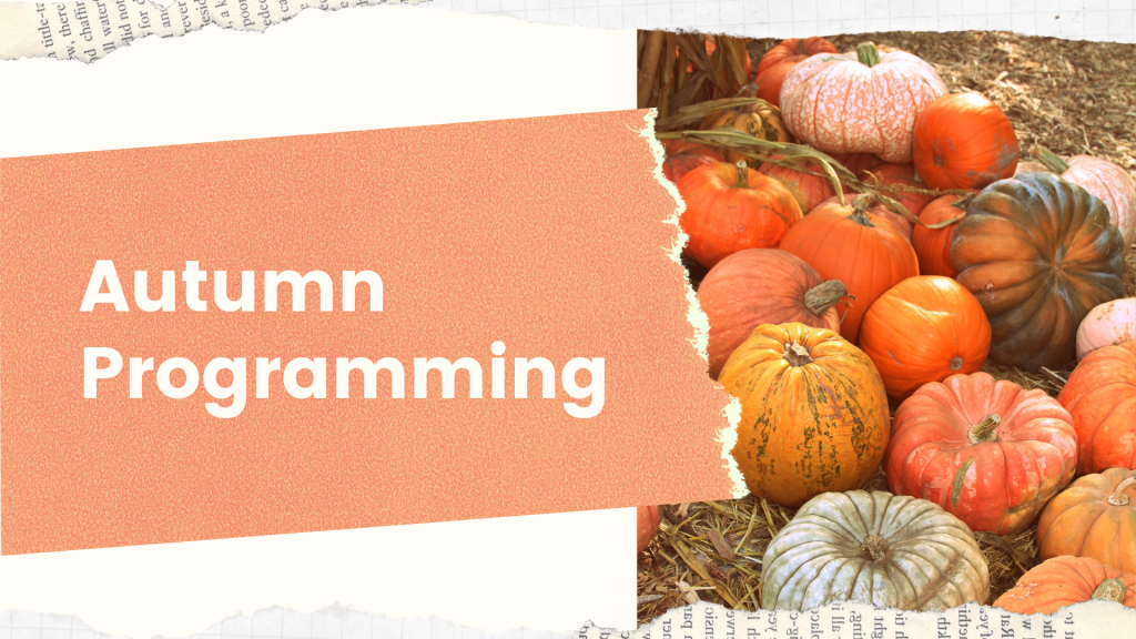 Autumn Programming Registration for Adults – Southern Lehigh Public Library