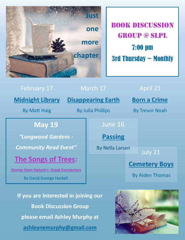 Adult Programs – Southern Lehigh Public Library