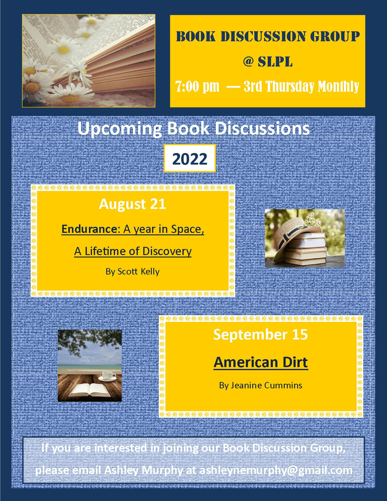 Adult Programs – Southern Lehigh Public Library