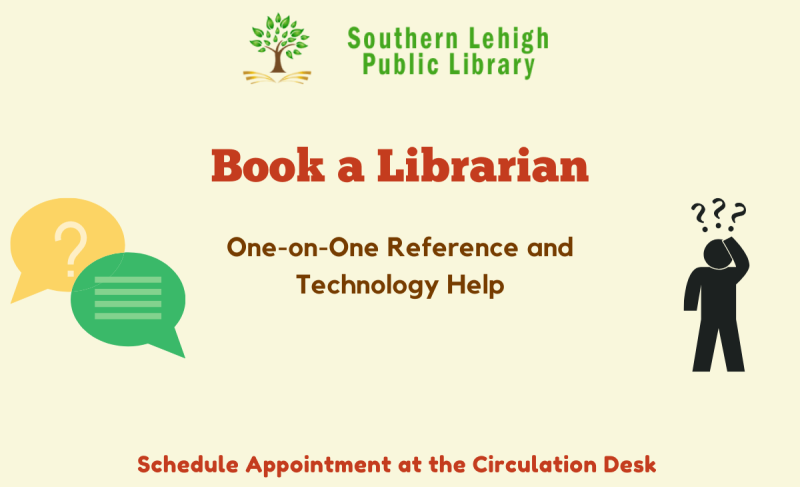 Adult Programs – Southern Lehigh Public Library